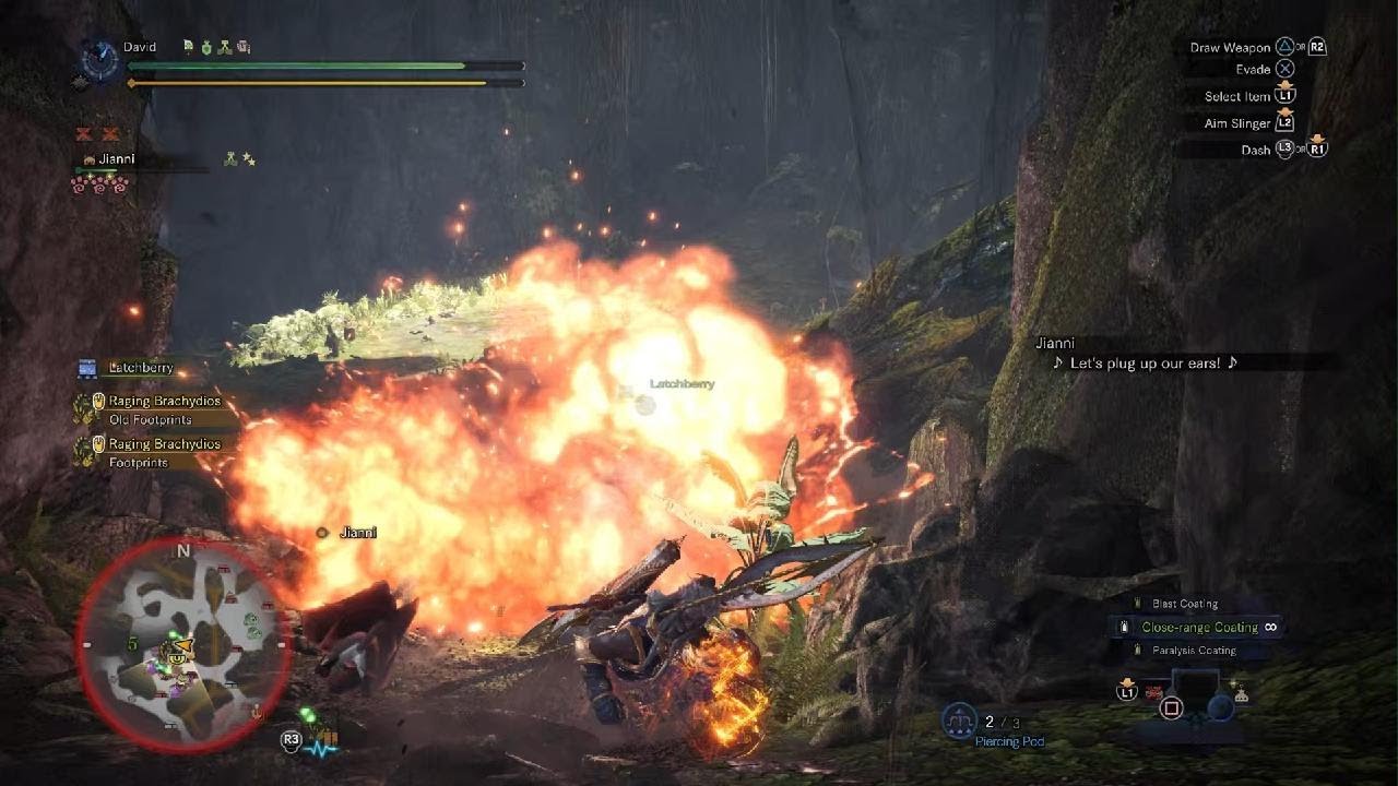 Monster Hunter World: Iceborne BOW VS Raging Brachy - YouTube