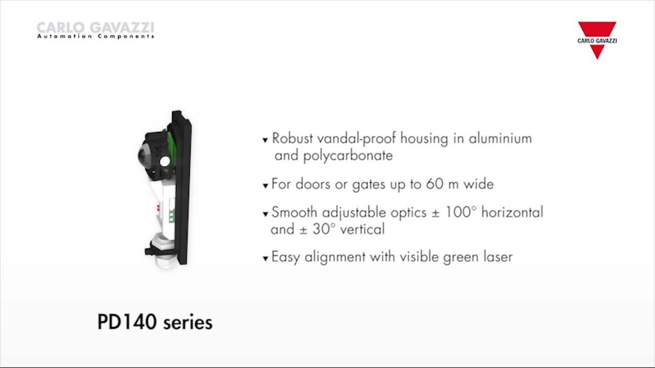 PD140 Photoelectric Sensor from Carlo Gavazzi - YouTube