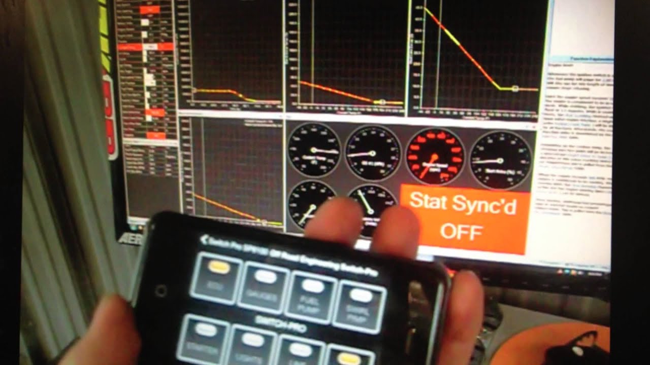 190E 2JZ Switch-Pro SP8100 startup with iPhone - YouTube