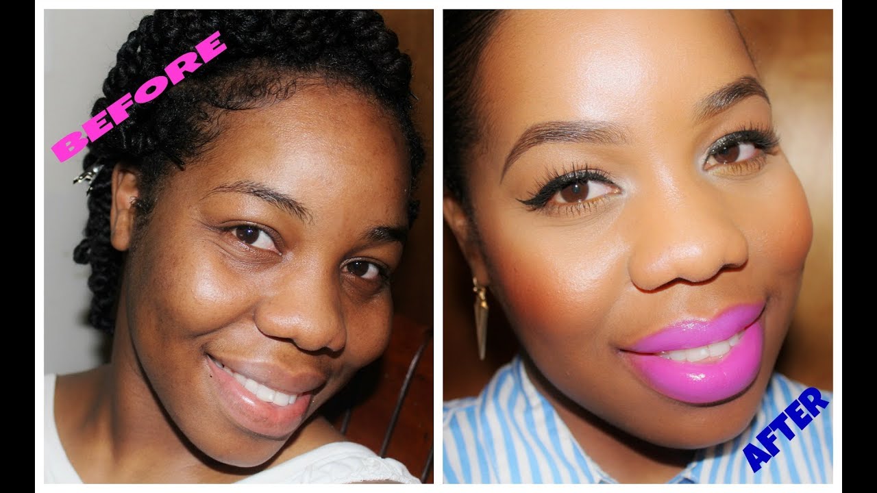 FINALLY!!! A MAKEUP TUTORIAL: MY GO TO DAYTIME LOOK: - YouTube