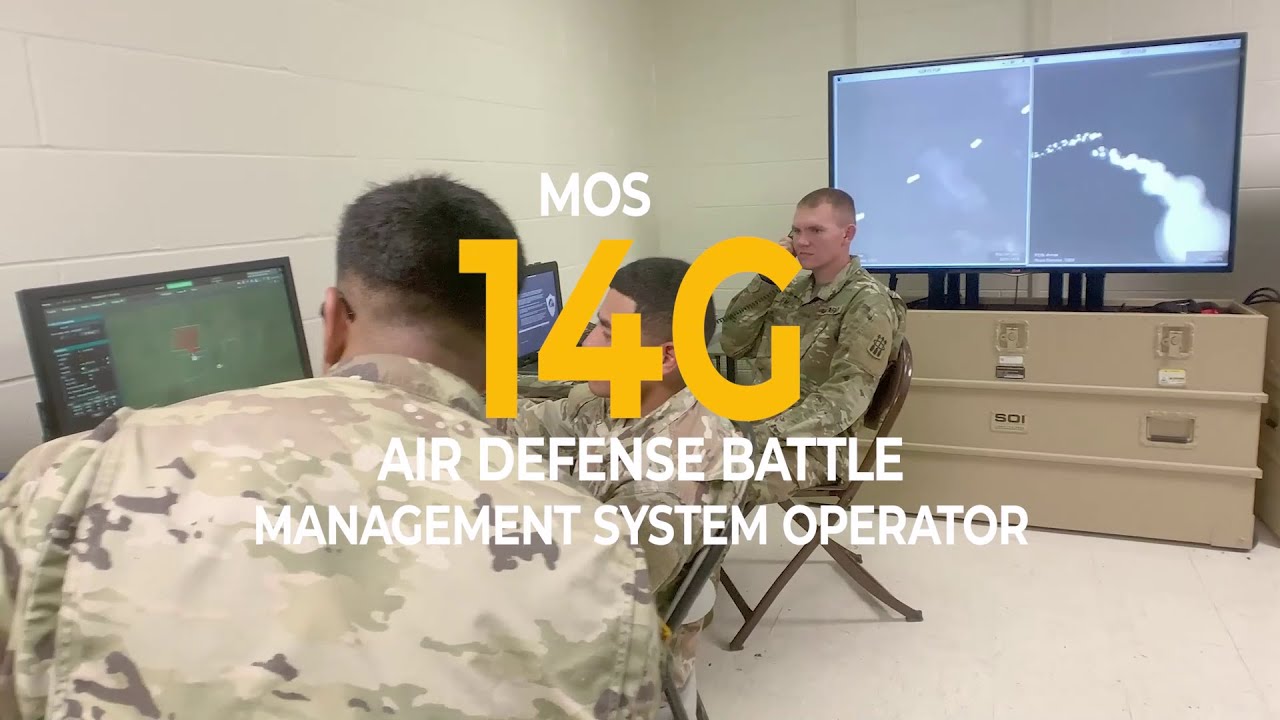 14G Air Defense Battle Management System Operator - YouTube