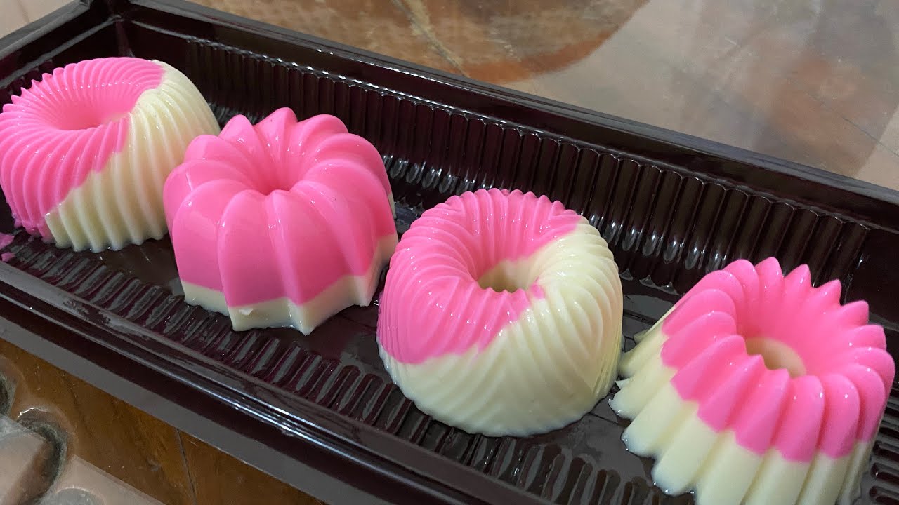 Cara Buat puding cantik yang lagi viral - YouTube