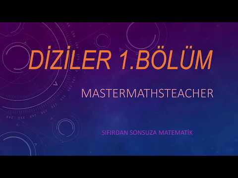 DİZİLER 1.Bölüm