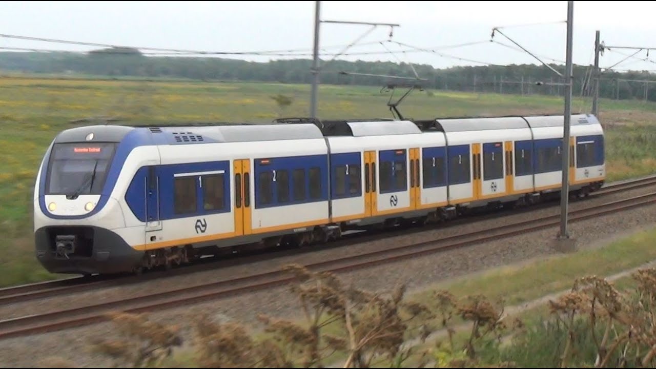 SLT-4 komt door de Oostvaardersplassen - YouTube