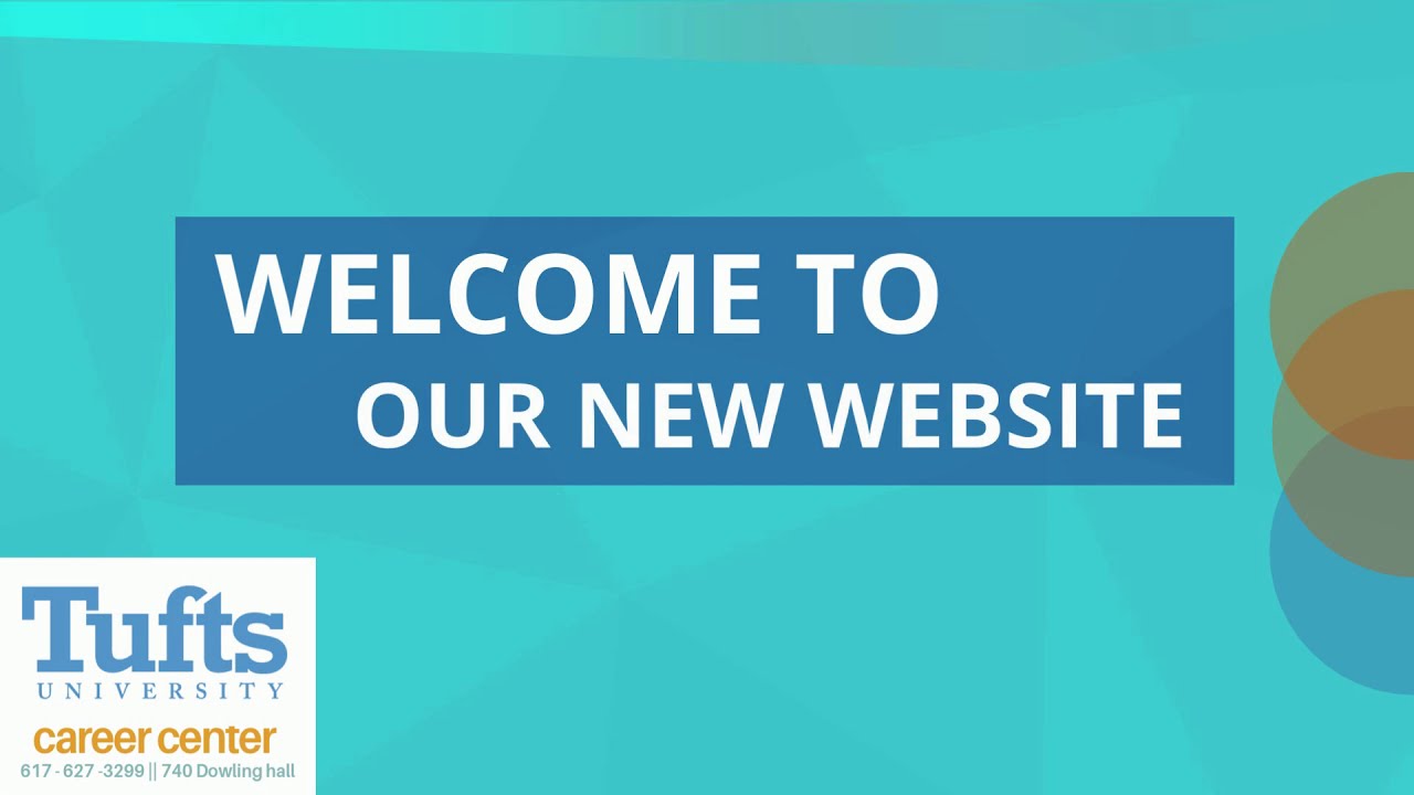 Meet the New Career Center Website! - YouTube