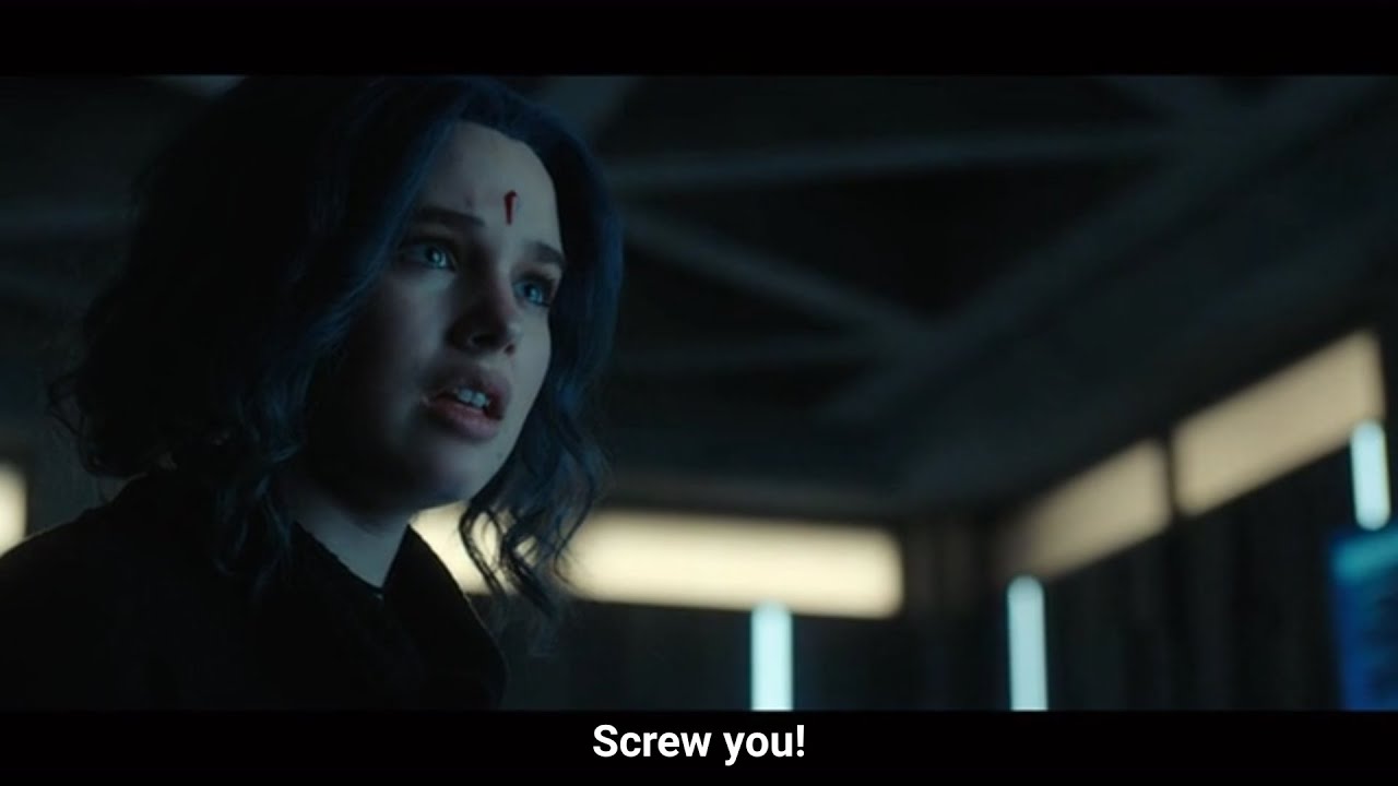 Titans 2x05 - Gar snapped at Rachel - YouTube