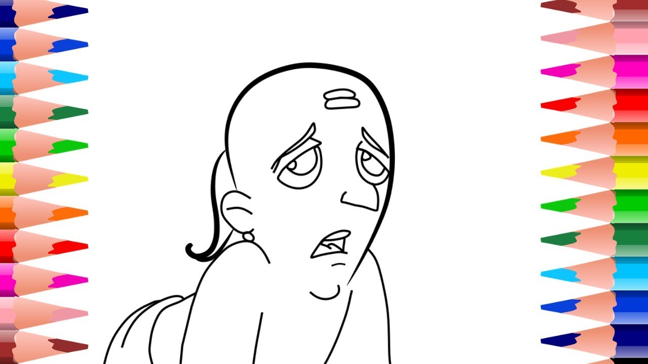 Tenali Raman Drawing - How To Draw Tenali Raman Coloring Pages for Kids ...