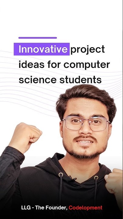 innovative project ideas for computer science students | #cseprojects # ...