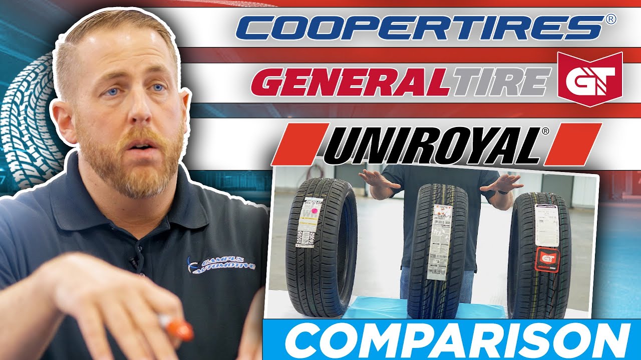 Cooper Tire, Uniroyal, & General Tire - 3 Midline UHP Tire Comparison ...