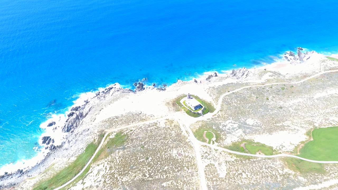 Phantom 4 drone flight over Copala at Quivira, Cabo San Lucas, Mexico ...