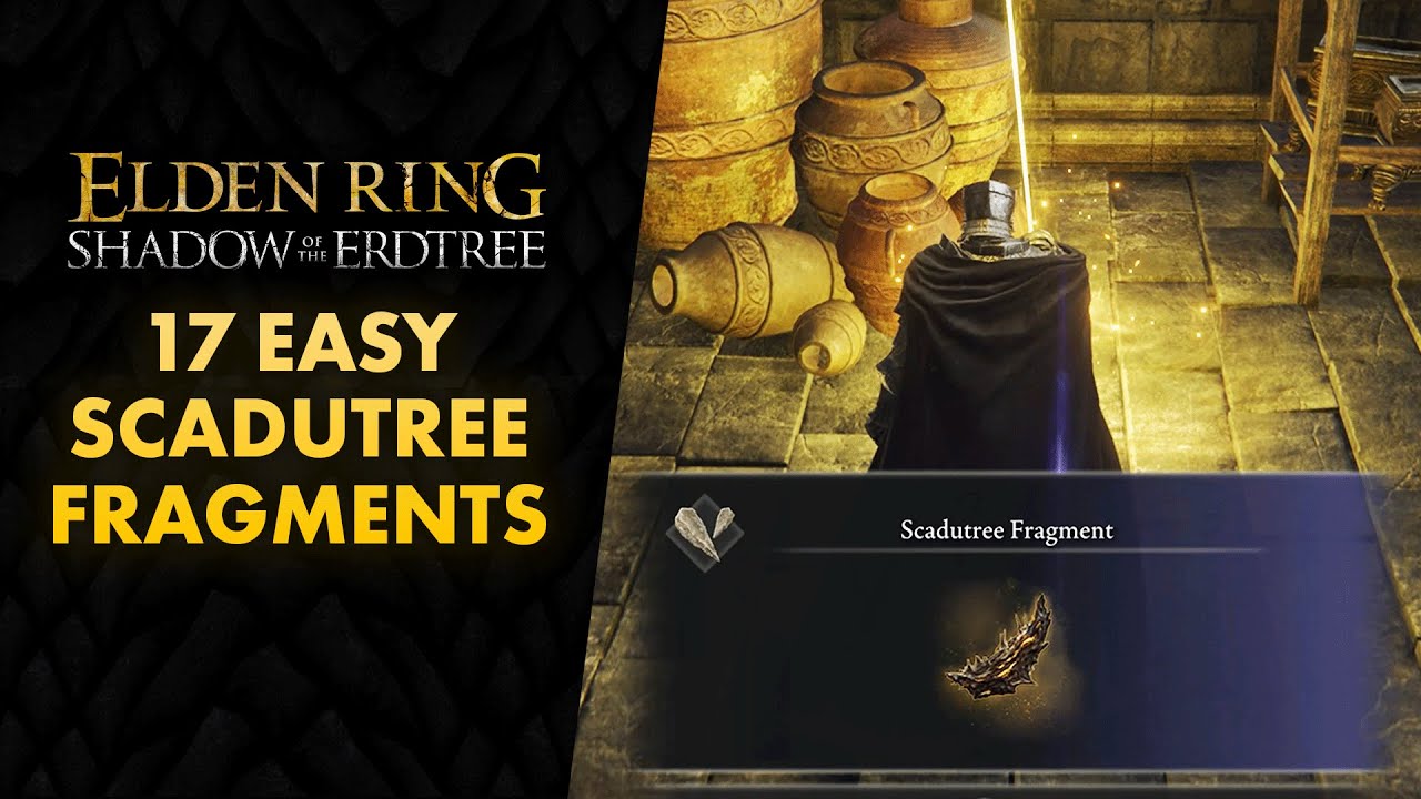 17 Easy Scadutree Fragments Locations Early - Elden Ring: Shadow of the ...