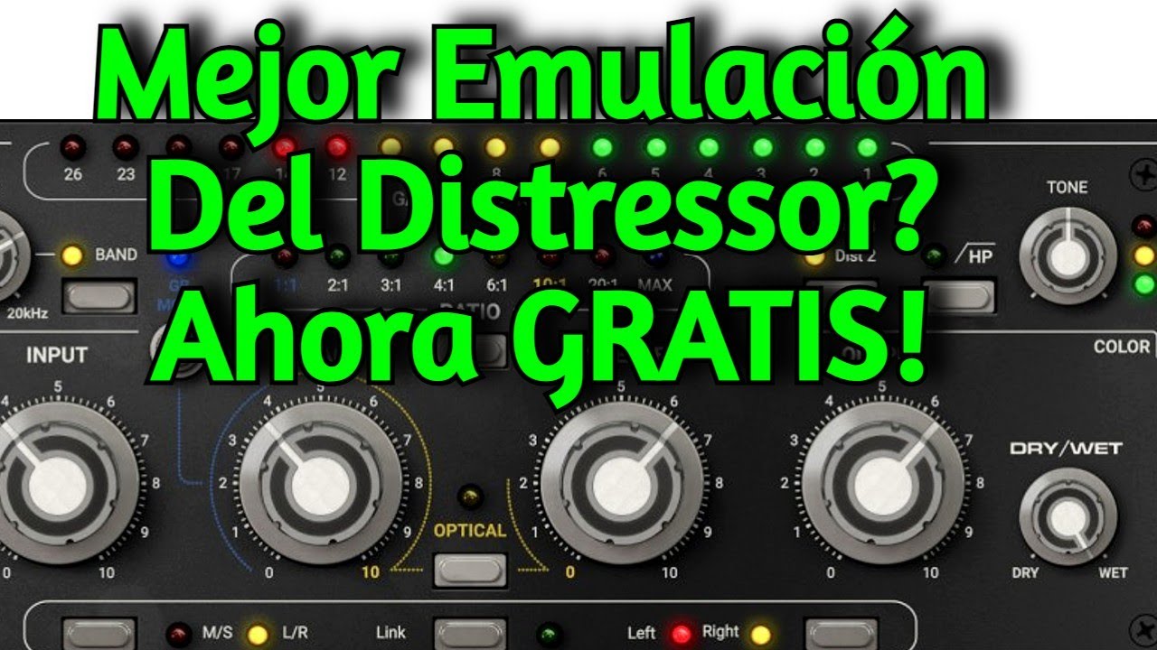 Emulación de Distressor GRATIS de IK Multimedia - COMPREXXOR (Plugin ...