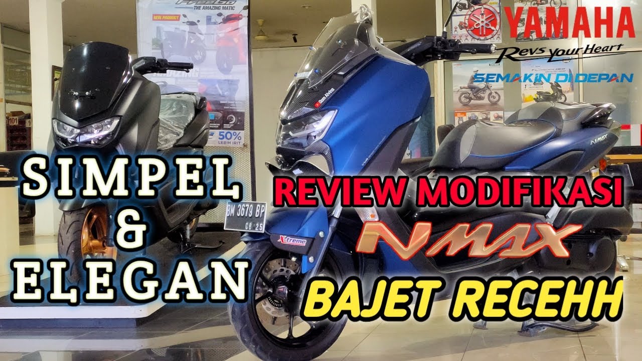 INSPIRASI MODIFIKASI NMAX 2020,SIMPEL DAN ELEGAN.!! INI DIA PENAMPAKAN ...