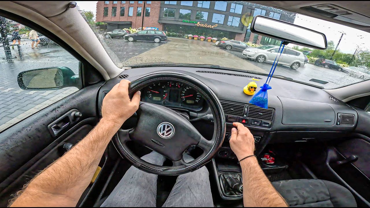 1998 Volkswagen Golf 4 | 1.6 100HP | POV Test Drive - YouTube