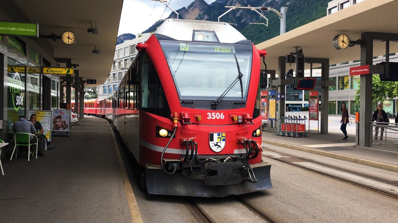 RhB Chur to Arosa - YouTube