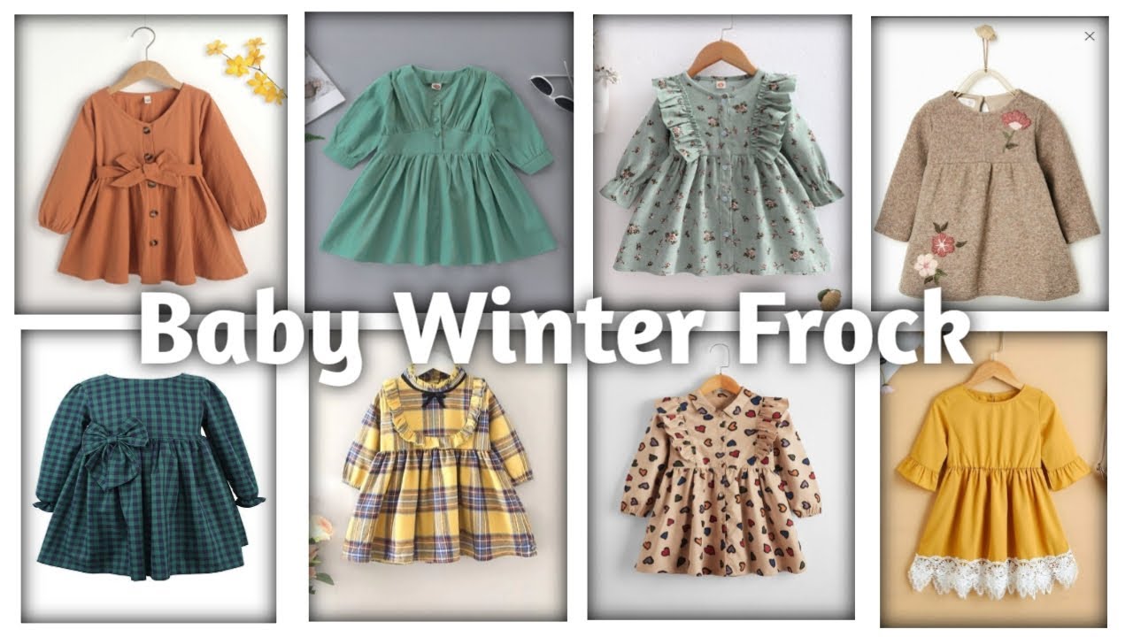 Trendy Baby Winter Frock design | Hifi Fashion - YouTube