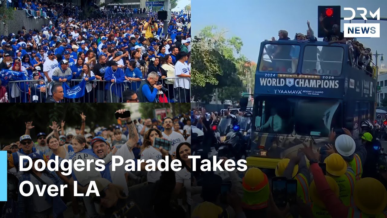 UNSTOPPABLE DODGERS! L.A. Erupts as Team Wins Second Straight World ...