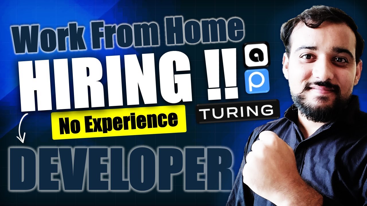 🚀Start your Career as a Work from Home Developer in 2025 | Apply Now ...