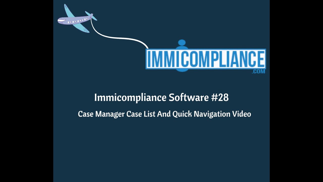 Case Manager Case List And Quick Navigation Video - YouTube
