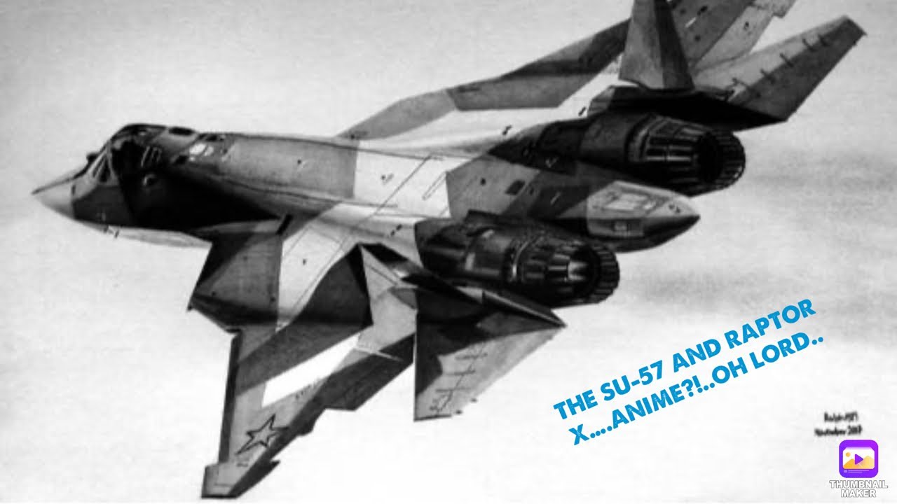 The Su-57 And F-22 Raptor Become Anime?… - YouTube