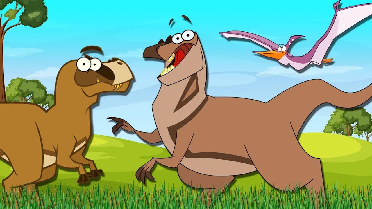 Dinosaur | Meet The Friendly Dinosaurs Today | Dinosaur Cartoon For ...