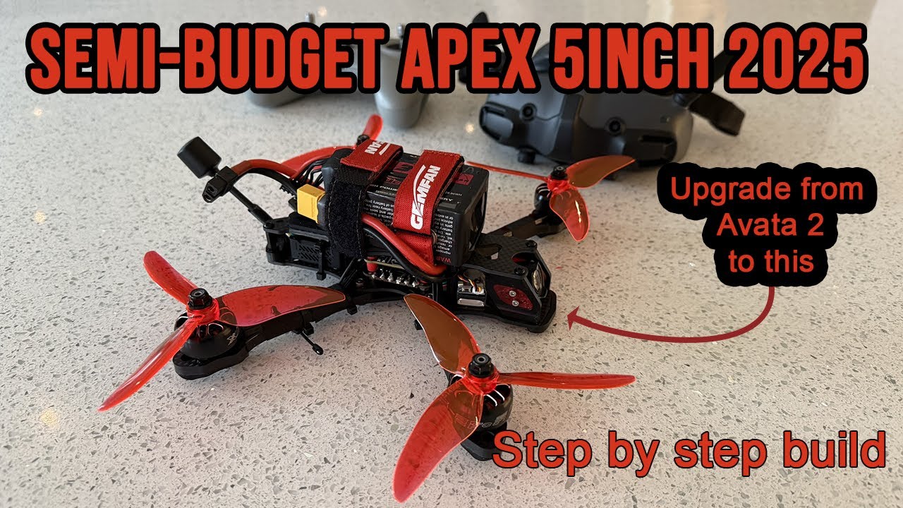 Build a Apex 5inch FPV Drone | Your first step into FPV - YouTube