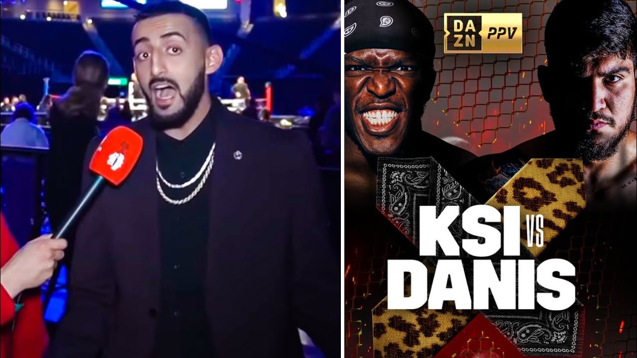 “KSI KNOCKS DILLON DANIS OUT”SLIM PREDICTS KSI VS DILLON DANIS - YouTube