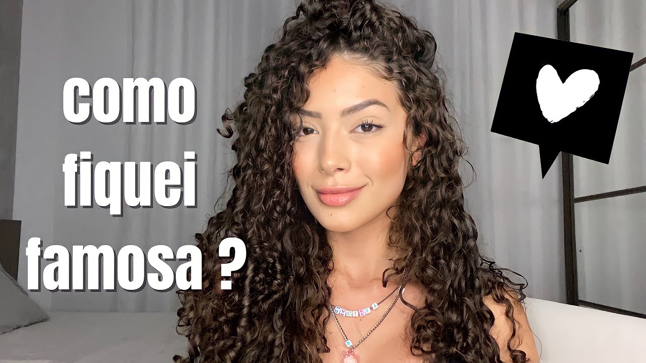 COMO FIQUEI FAMOSA 😱 - YouTube
