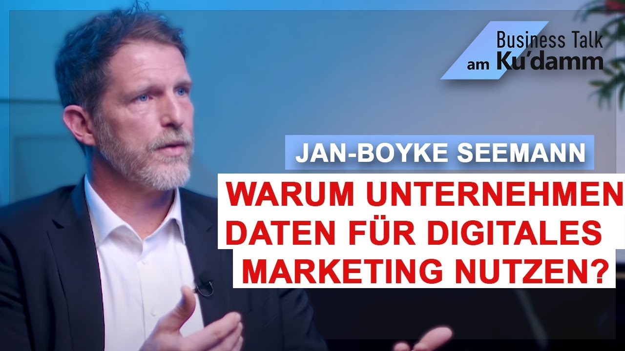 Warum Unternehmen Daten für Digitales Marketing nutzen? Jan-Boyke ...