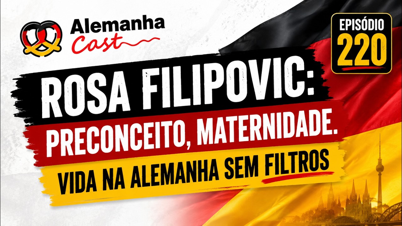 Rosa Filipovic: mãe de 3 na Alemanha (Alemanha Cast 220) - YouTube