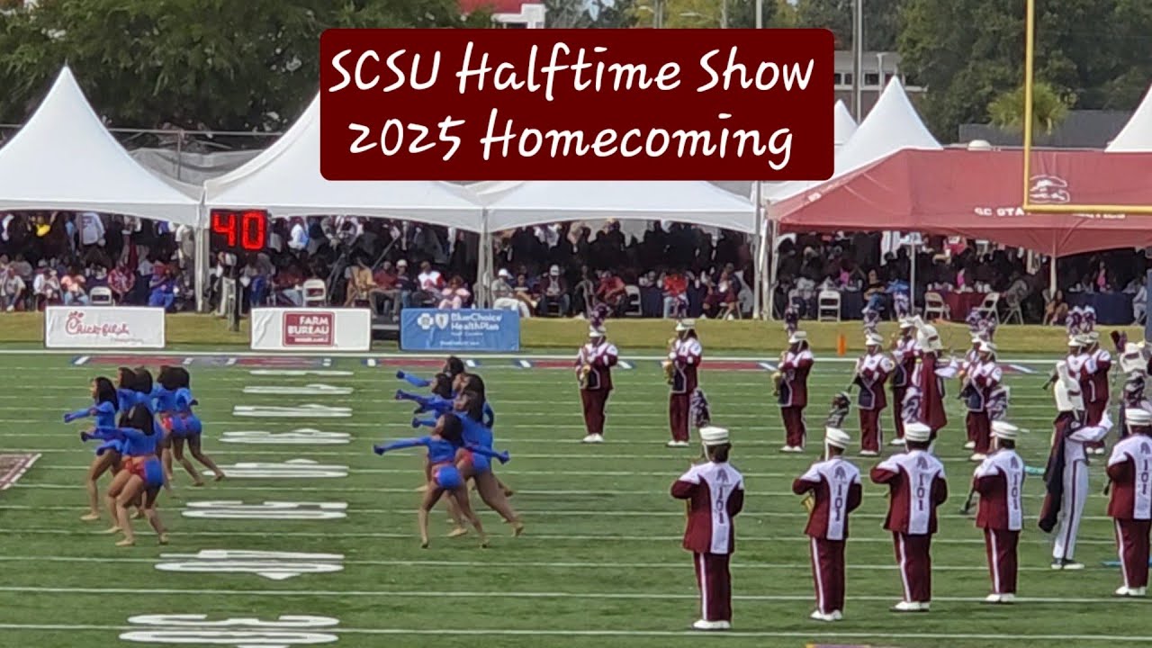 2025 Homecoming Halftime Show | South Carolina State Bulldogs Marching ...