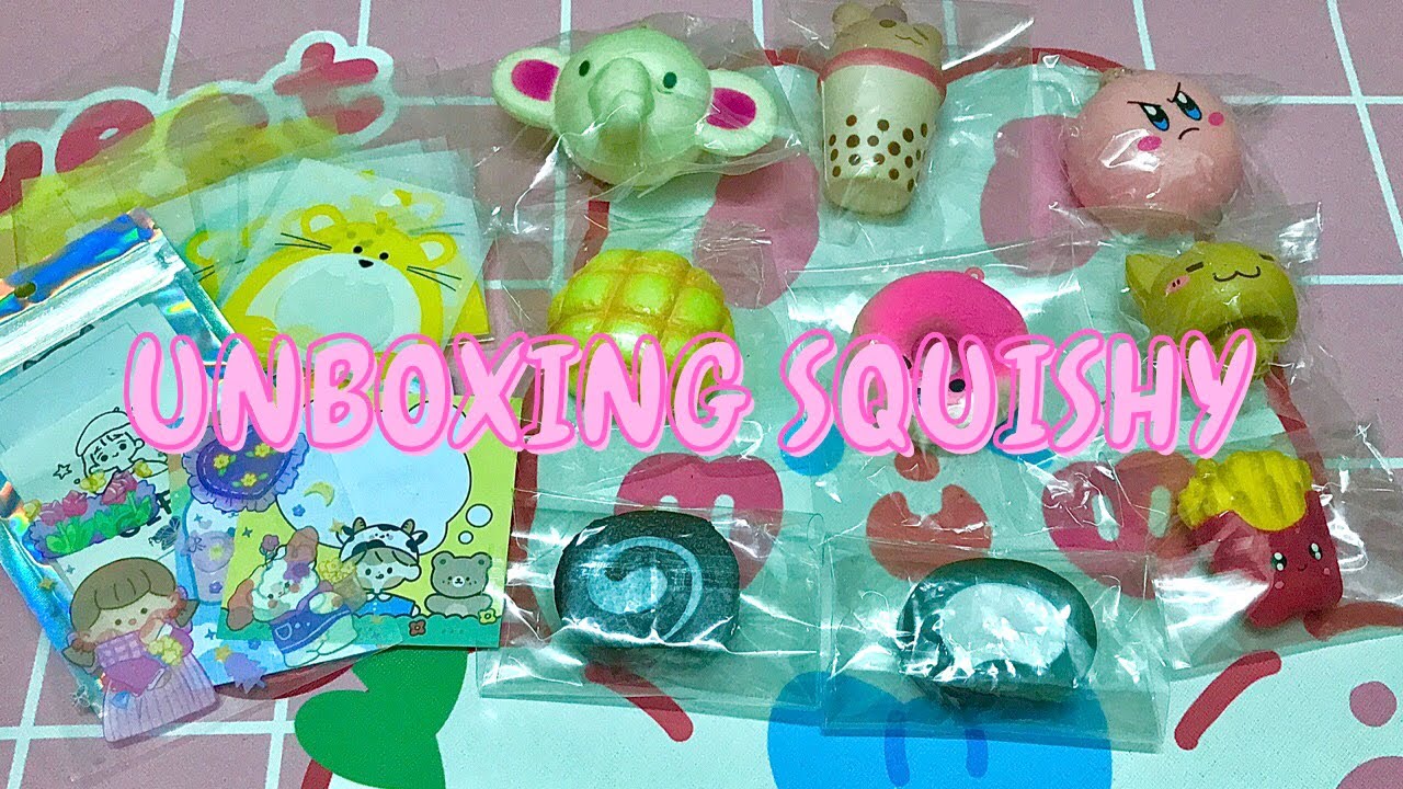 📦[UNBOXING SQUISHY] #44 Bưu Phẩm Squishy Toàn Mẫu Hiếm Đến Từ “Hoàng ...