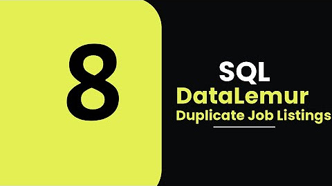 DataLemur Daily Challenges - YouTube