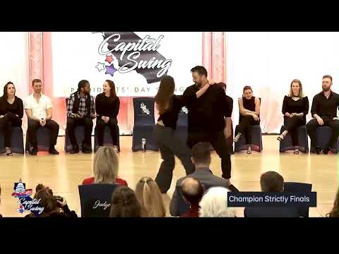 Demetre Souliotes & Mackenzie Goodmanson, Capital Swing 2020 Champion Strictly