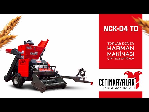 NCK-04 TD Toplar Döver Harman Makinası Çift Elevatörlü Tanıtım Filmi