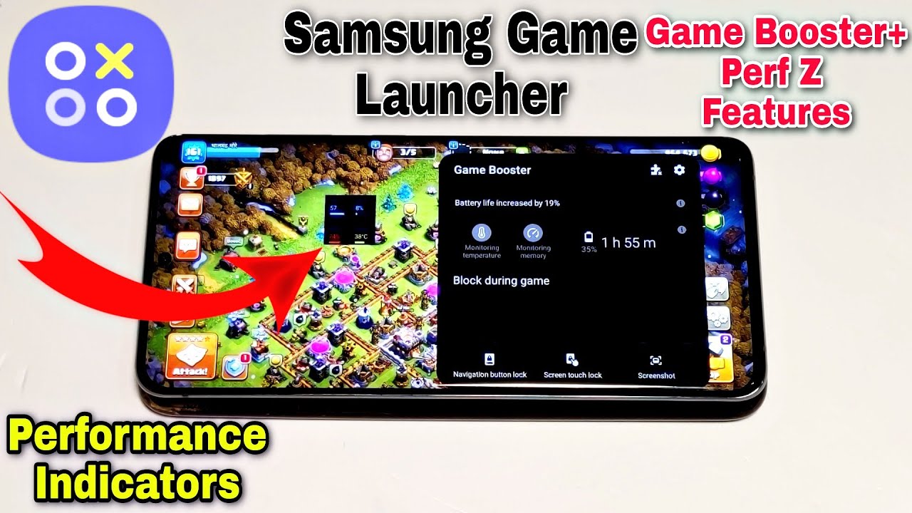 Samsung New Game Launcher Features, Settings | Game Booster Plus ...