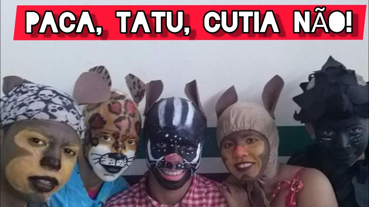 TEATRO INFANTIL/ Paca, tatu, cutia NÃO! Em Tailândia-PA - YouTube