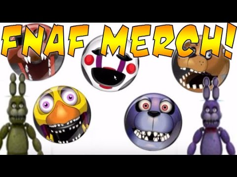 FNAF : Five Nights at Freddy's MERCHANDISE | *NEW* Official Freddy ...