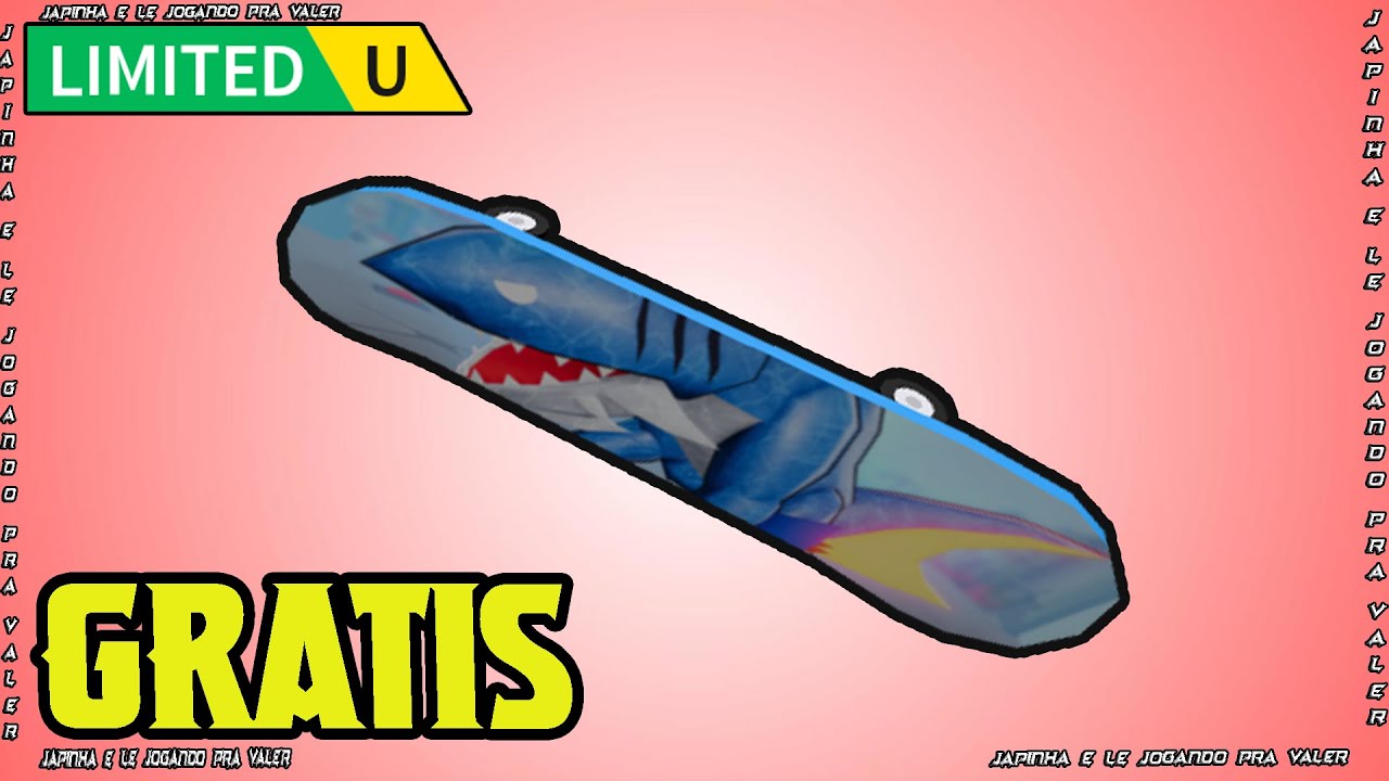 Skate de Cão de Tubarão Limited UGC GRÁTIS NO ROBLOX FREE LIMITED - YouTube