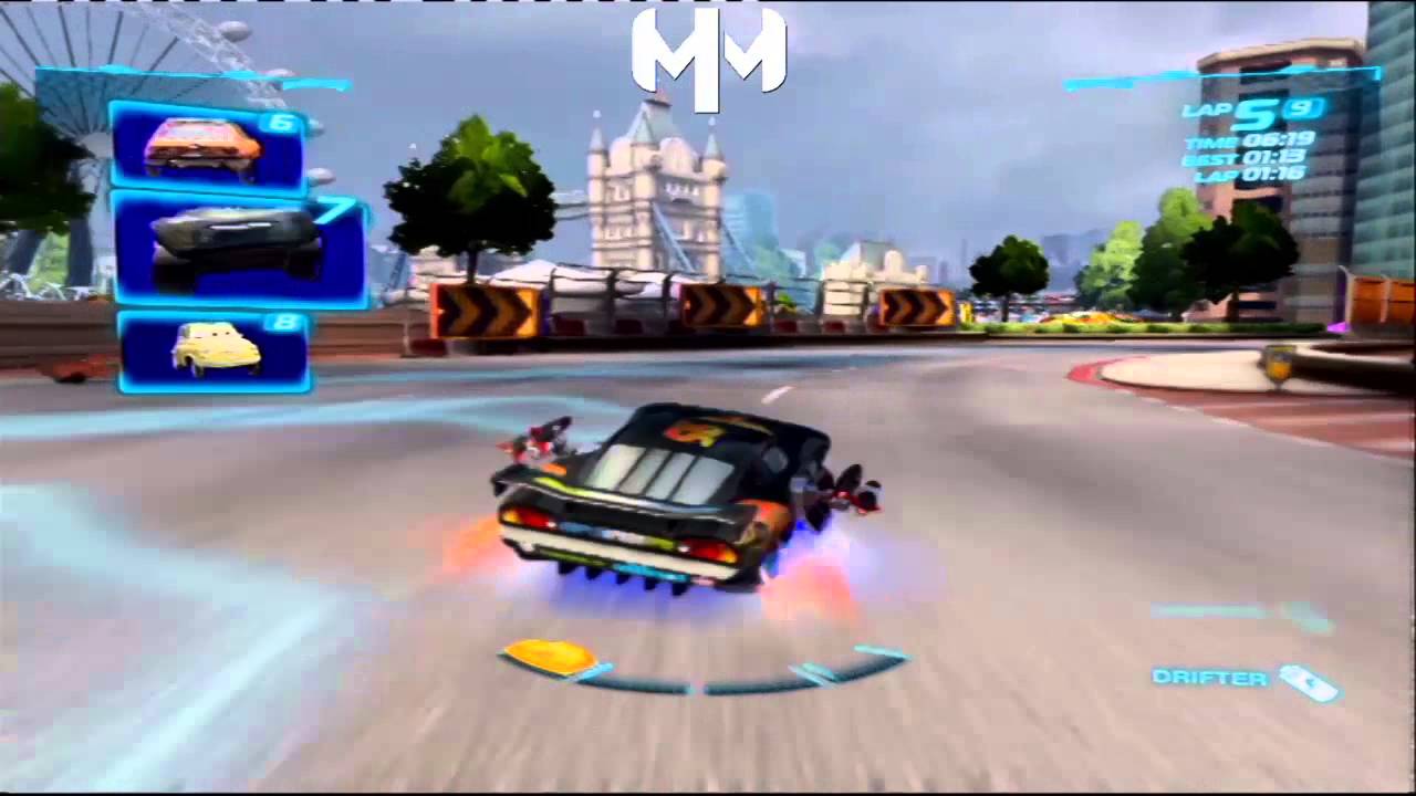 Cars 2 Game English - Carbon Fiber Lightning Buckingham Sprint - Battle ...