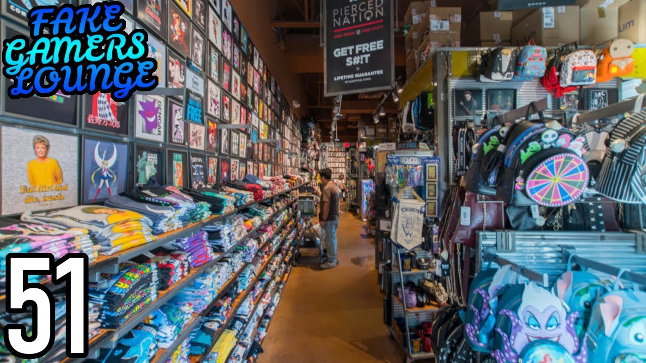 IN THE BACK OF SPENCER'S - Fake Gamers Lounge: Podcast #51 - YouTube