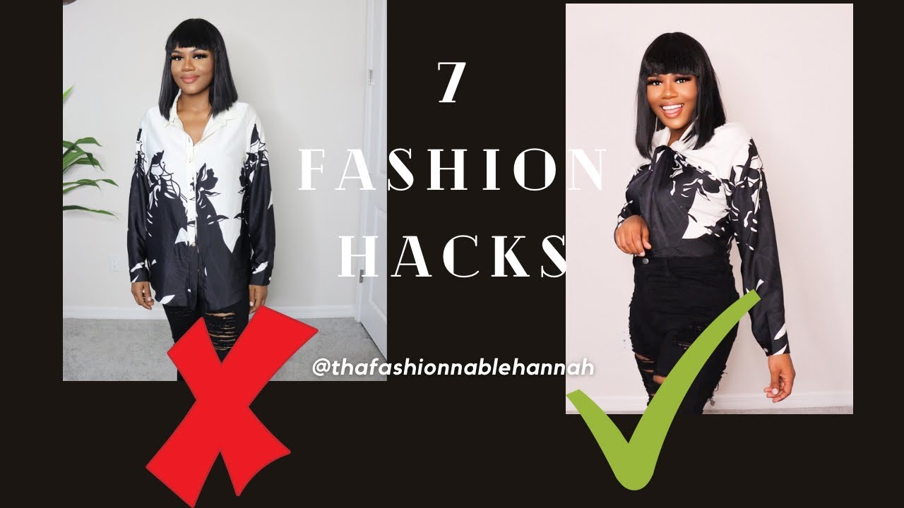 7 Mind blowing Fashion Hacks You Need to Know!!!!MUST WATCH #fashion # ...