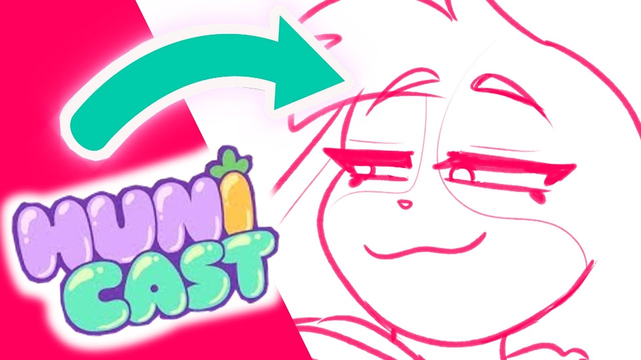 🌺 Watch me DRAW HuniBun // REAL TIME - #hunicast #speedpaint 🐰 (13 ...