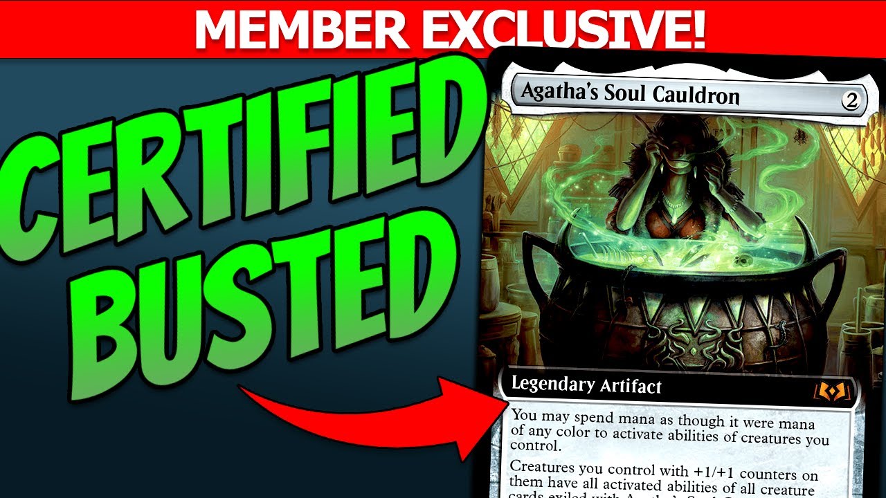 BREWING with Agatha's Soul Cauldron in WOE Modern! - YouTube