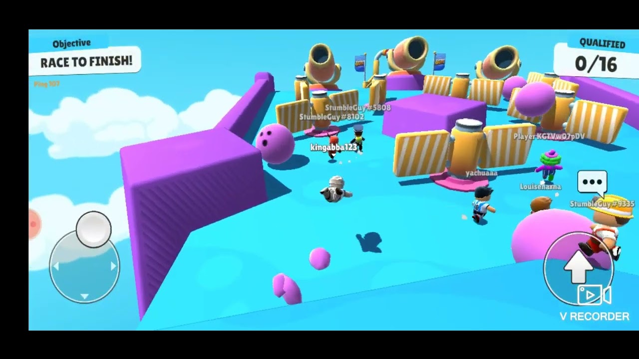 Playing a Fall guys Ripoff and Rating it - YouTube