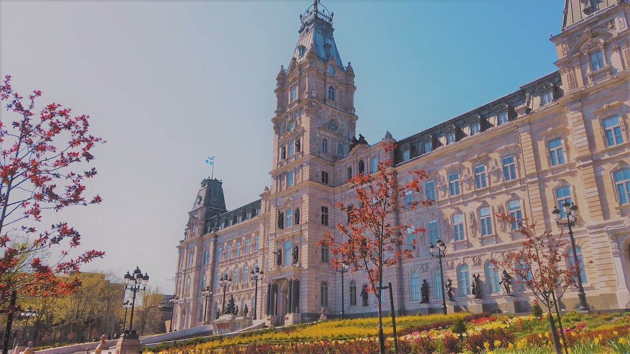 ⁴ᴷ⁶⁰ One Day in Québec City | 4K City Ambience - YouTube