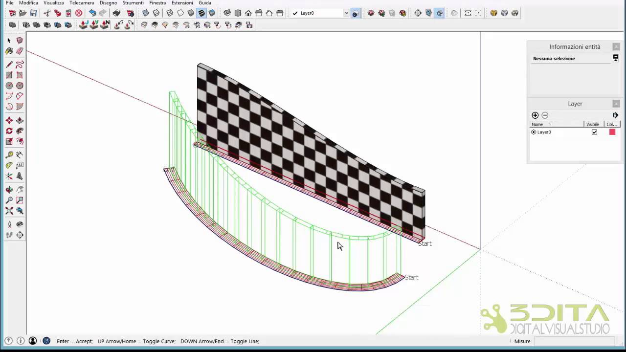 Shape Bender per Sketchup - YouTube