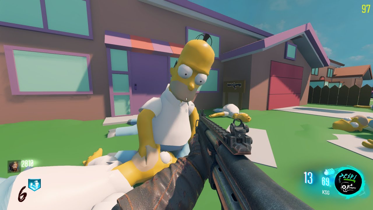 Call of Duty Black Ops 3 THE SIMPSONS : DOME ROUND 31 - YouTube
