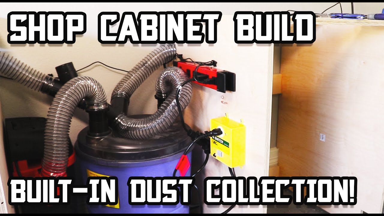 Ultimate Shop Cabinet Build (Dust Collection) // Part 5 - YouTube