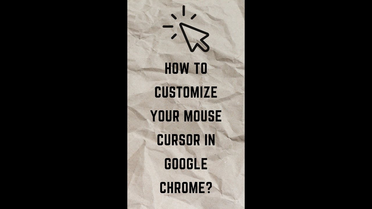 Customize cursor | custom cursor for chrome | extension | change mouse ...